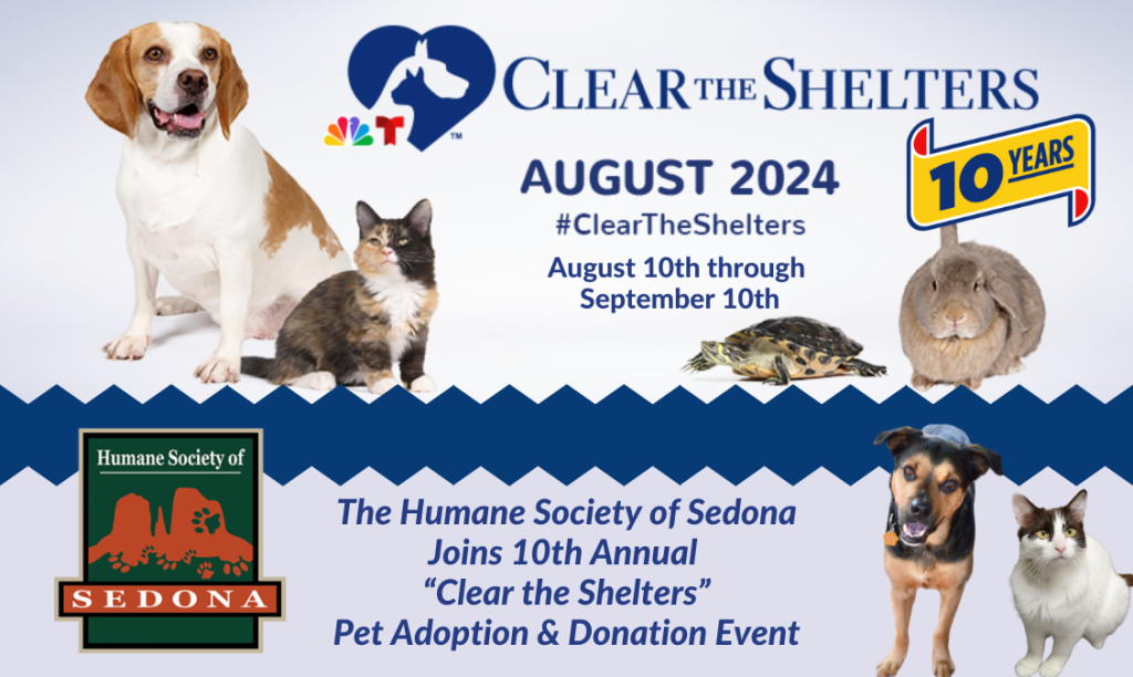 Press Release: The Humane Society of Sedona Joins 10th Annual "Clear ...